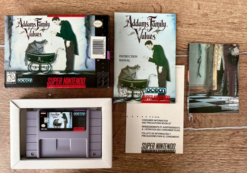 Addams Family Values - Super Nintendo